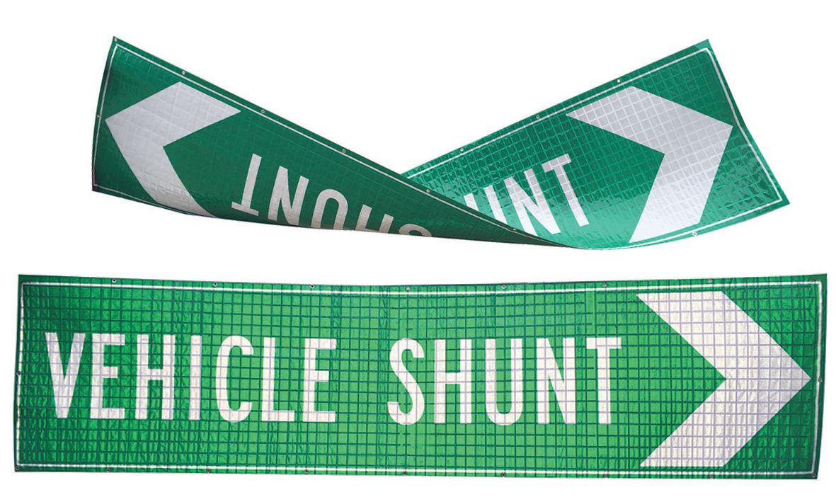 Custom Mine Reflective Banners | Global Safety Industries ...