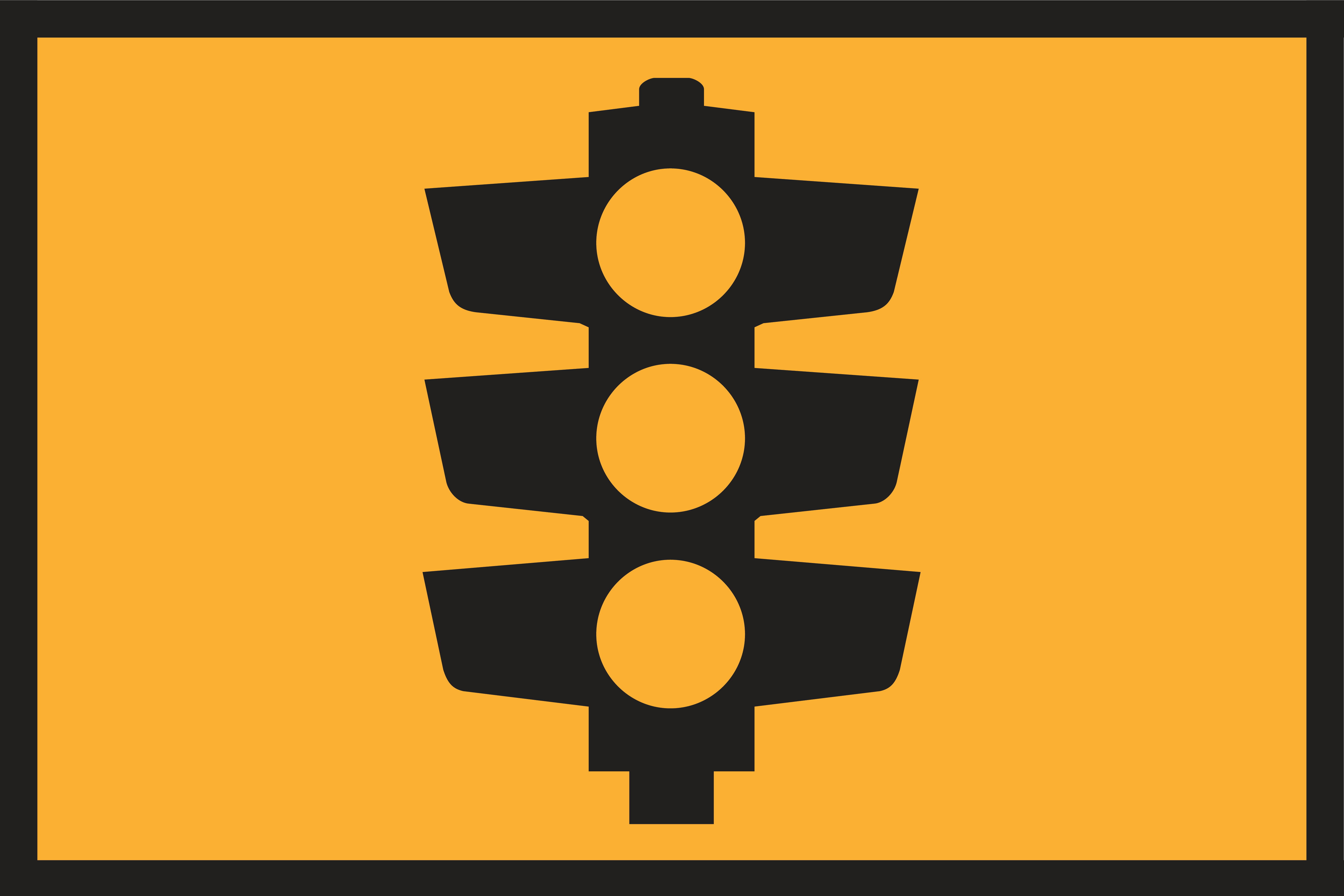 Traffic Light (T-130) Sign | Global Safety Industries – Traffic Yellow ...