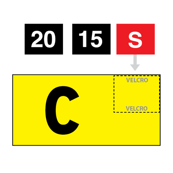 Gate Markers – Roll Up Banners | Reflective Entry & Exit Identification ...